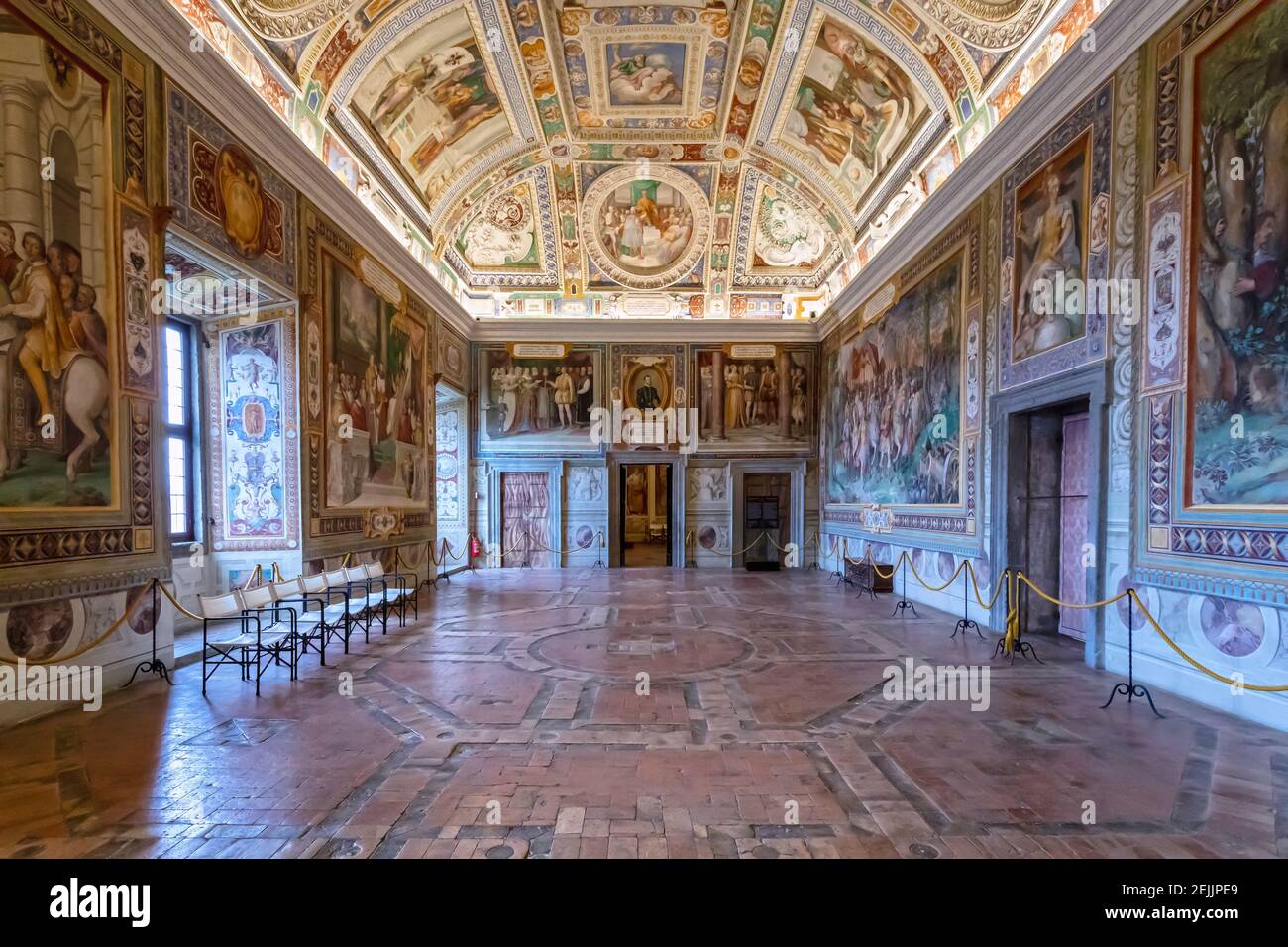 Palazzo farnese frescoes hi-res stock photography and images - Alamy