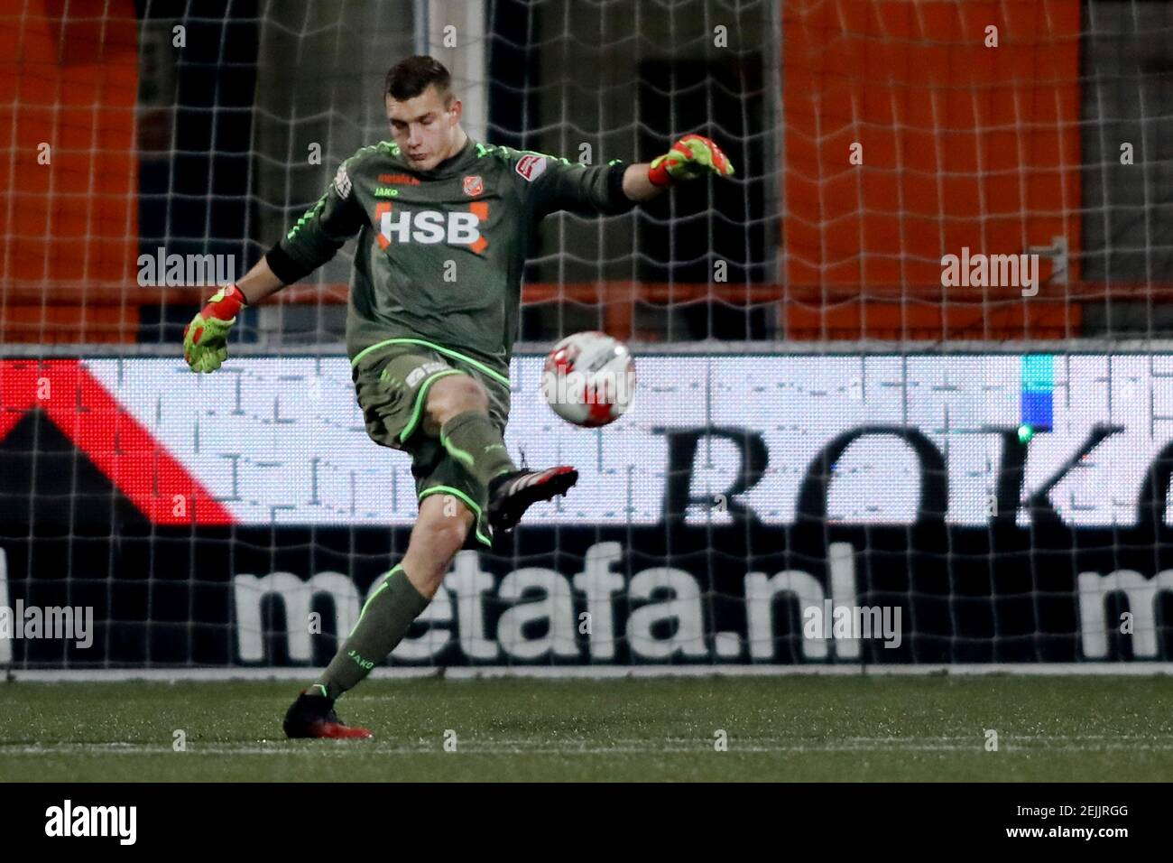 VOLENDAM, 14–02-2020 , Kras Stadium, Dutch first division, Keukenkampioen division, during the ...