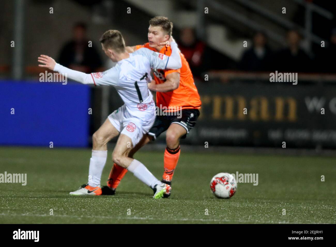 VOLENDAM, 14–02-2020 , Kras Stadium, Dutch first division ...