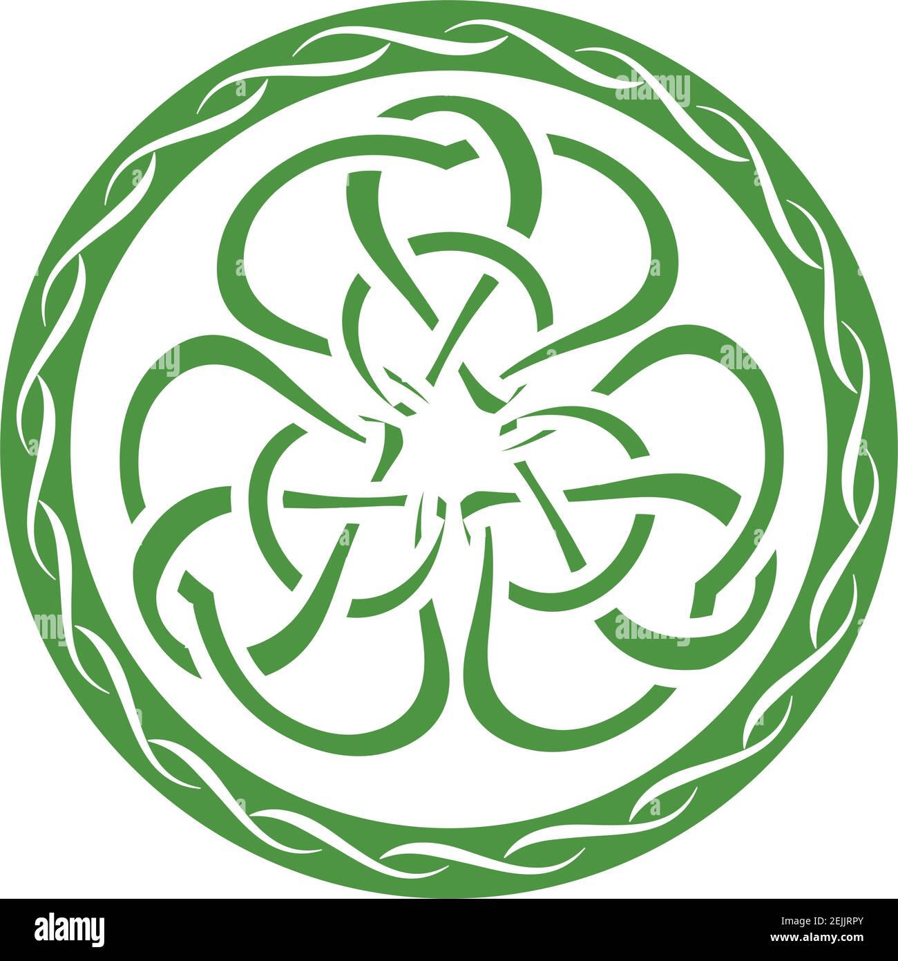Heart and Celtic trinity knot, vector Stock Vector Image & Art - Alamy