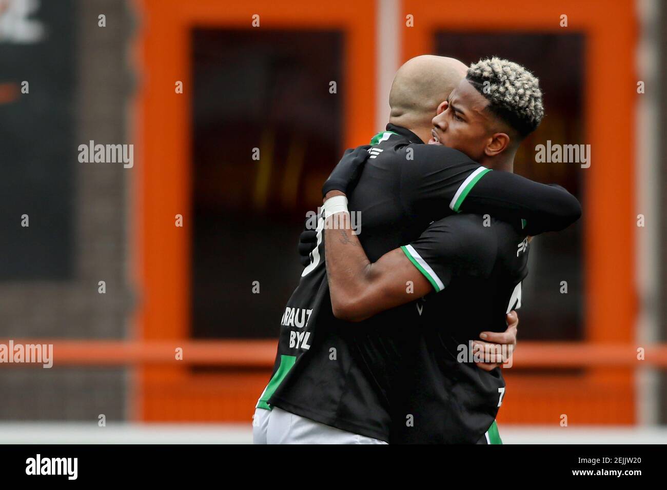 VOLENDAM, 15–02-2020 , Kras Stadium, Dutch second division, during the ...