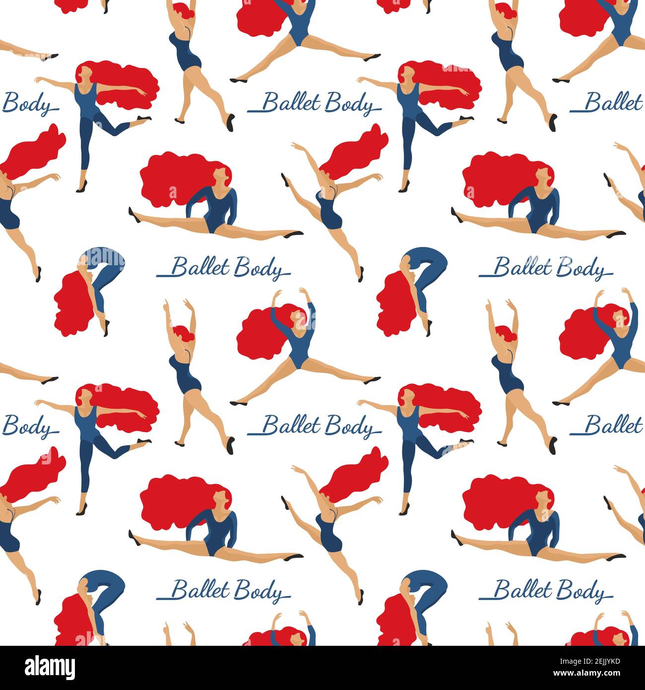 Dancing stretching Stock Vector Images - Alamy