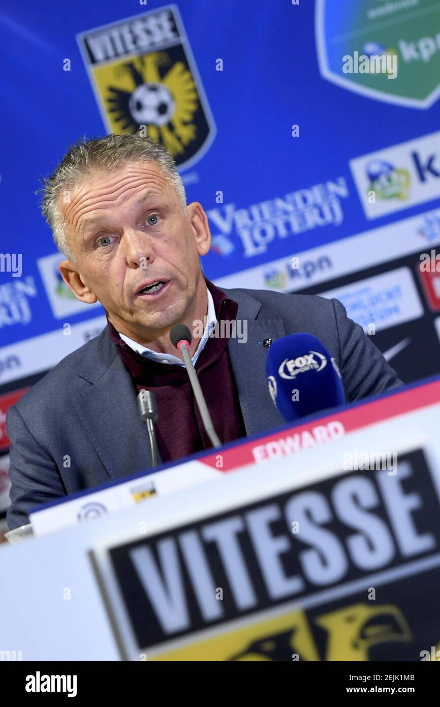 ARNHEM, Vitesse - Heerenveen, GelreDome, 16-02-2020, football, Dutch ...
