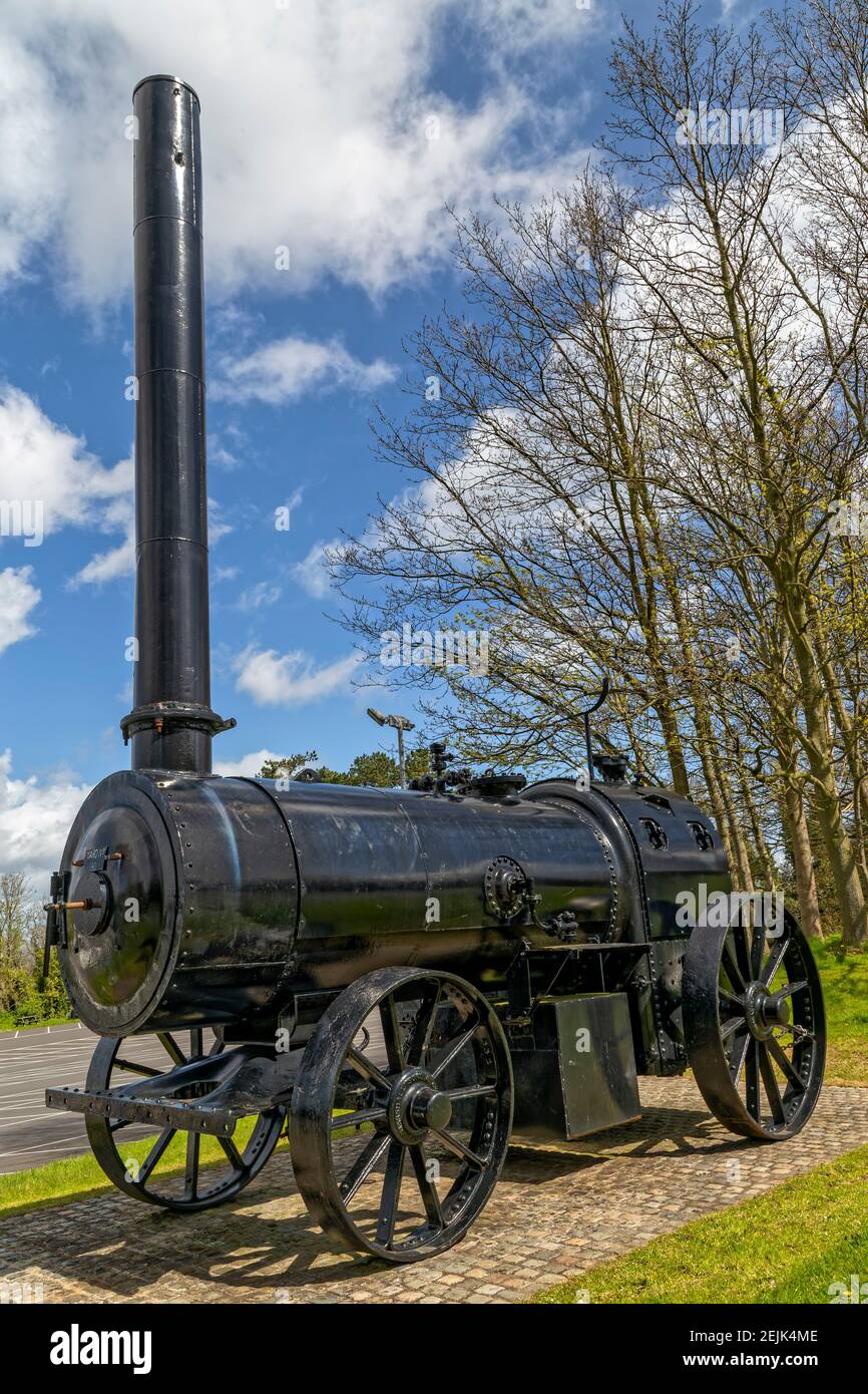 Cultra, Northern Ireland. 3rd May, 2016. Marshall portable steam boiler ...