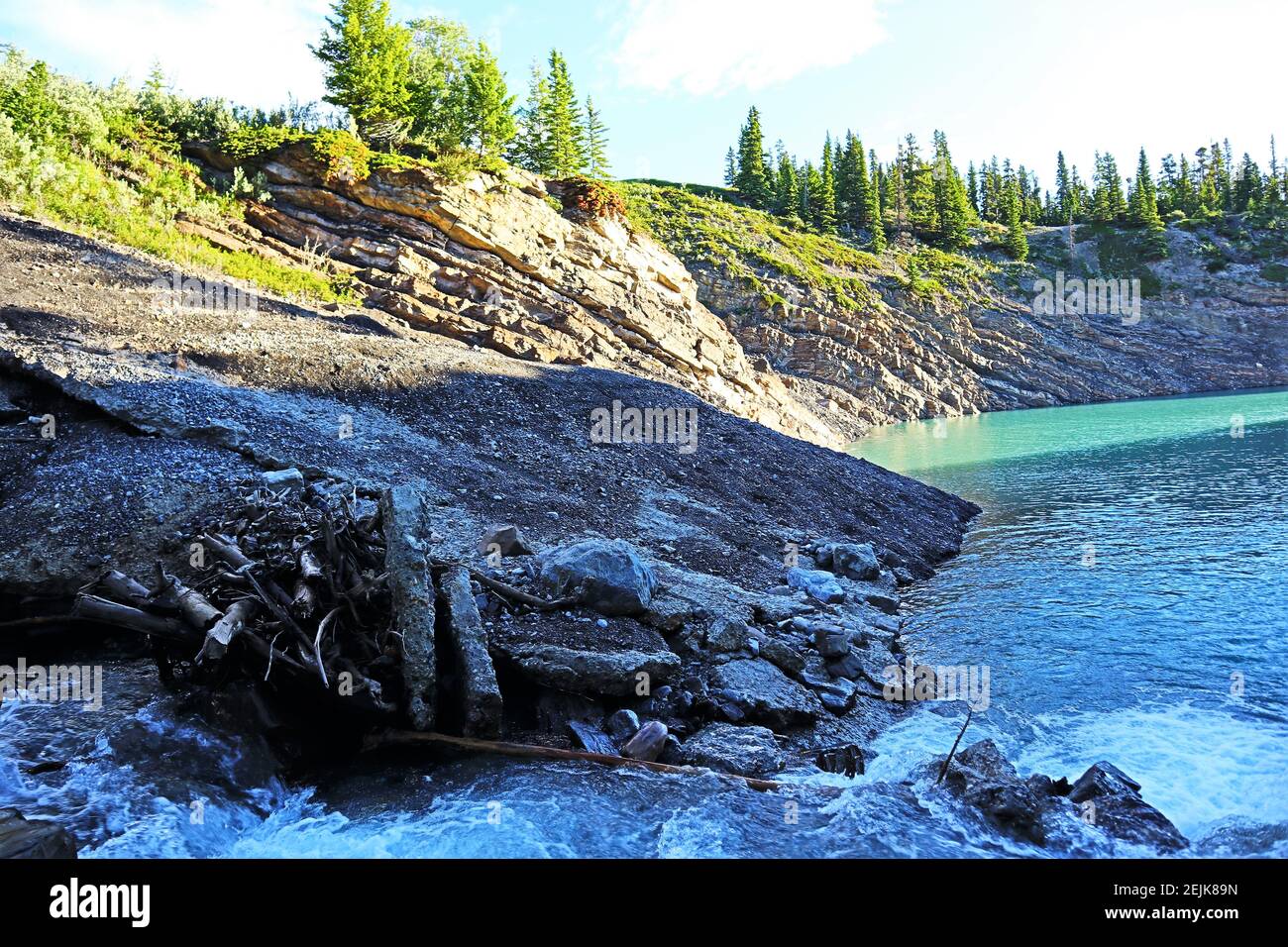 Alberta Mountain exploration! Beautiful streams and rivers with rich ...