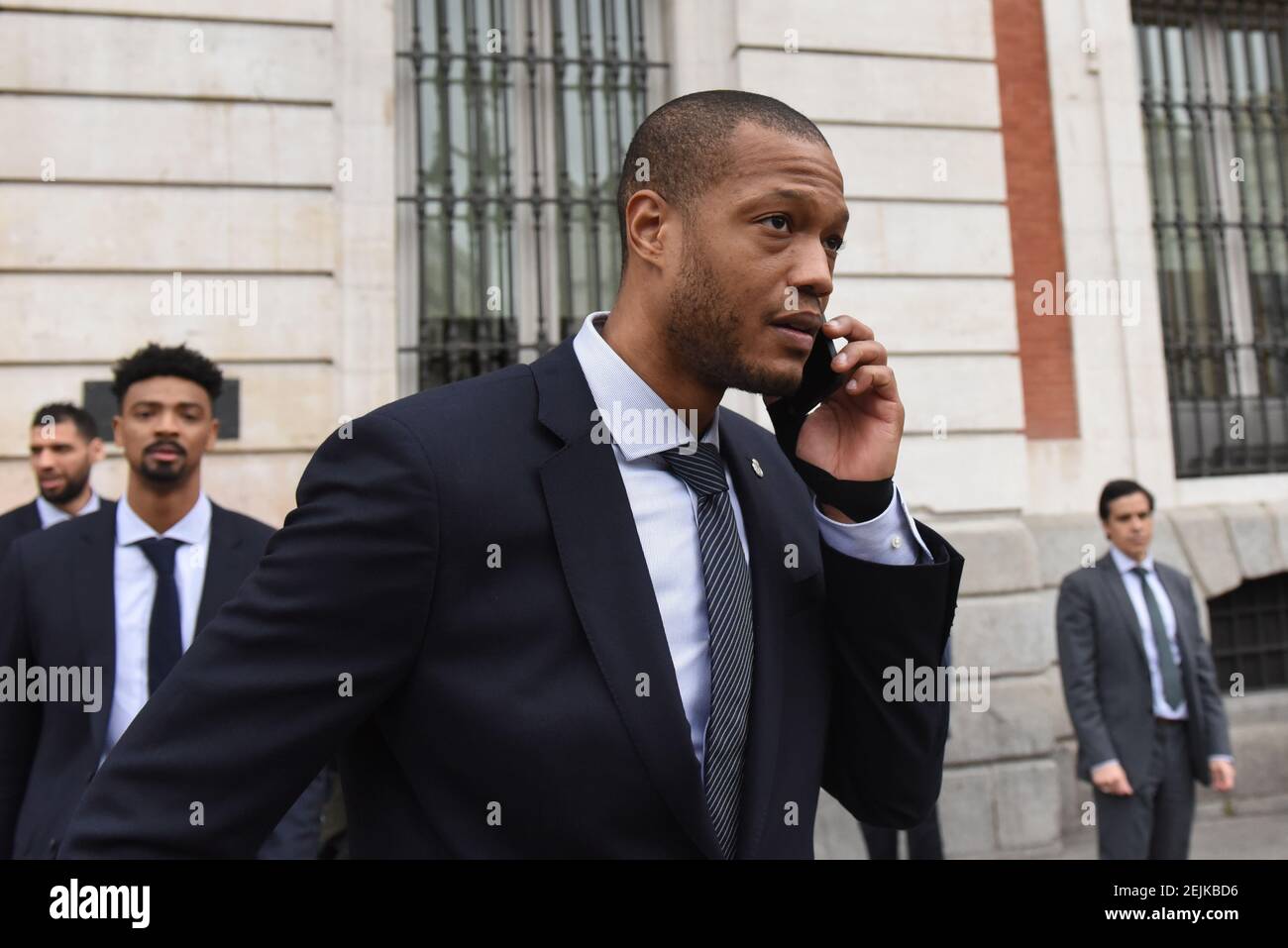 Anthony Randolph of Real Madrid basketball team is seen during the ...