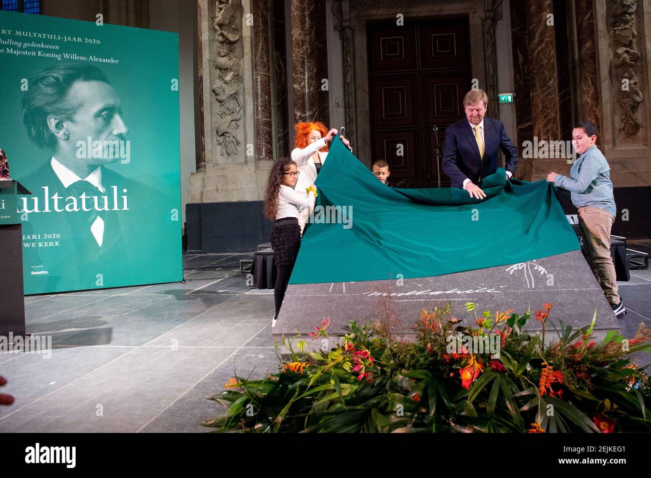 King Willem-Alexander officially opens Multatuli Year, Amsterdam ...