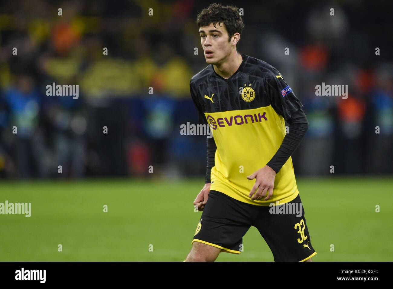 Giovanni Reyna of Borussia during the UEFA Champions League Round of 16 ...