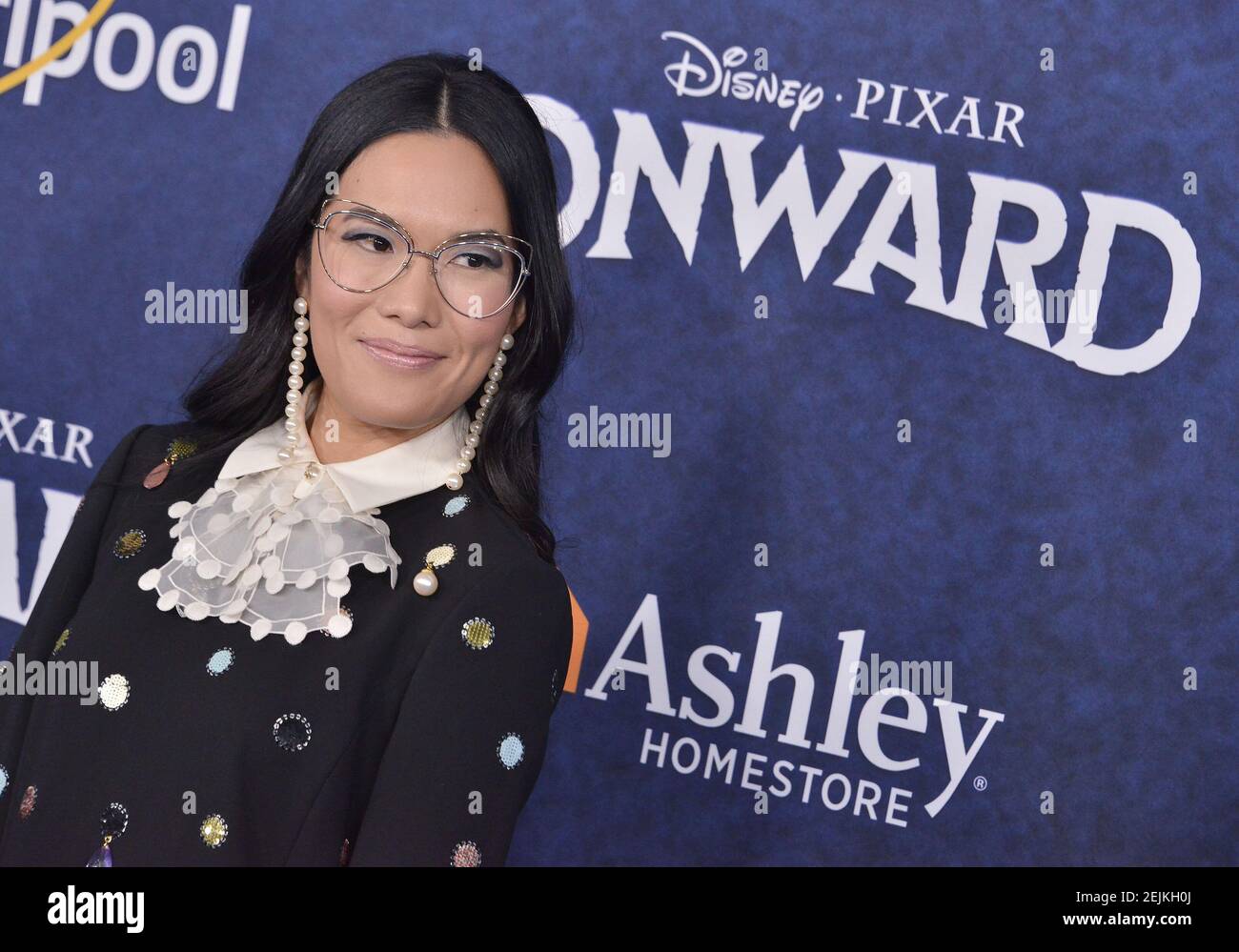 Ali Wong arrives at the Disney And Pixar's ONWARD World Premiere held ...