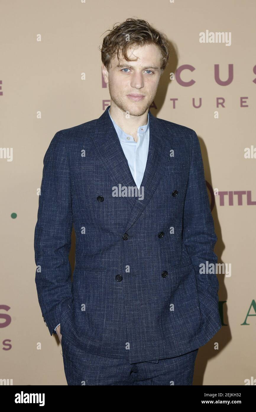 Johnny Flynn walking the red carpet at the Premiere Of Focus Features ...