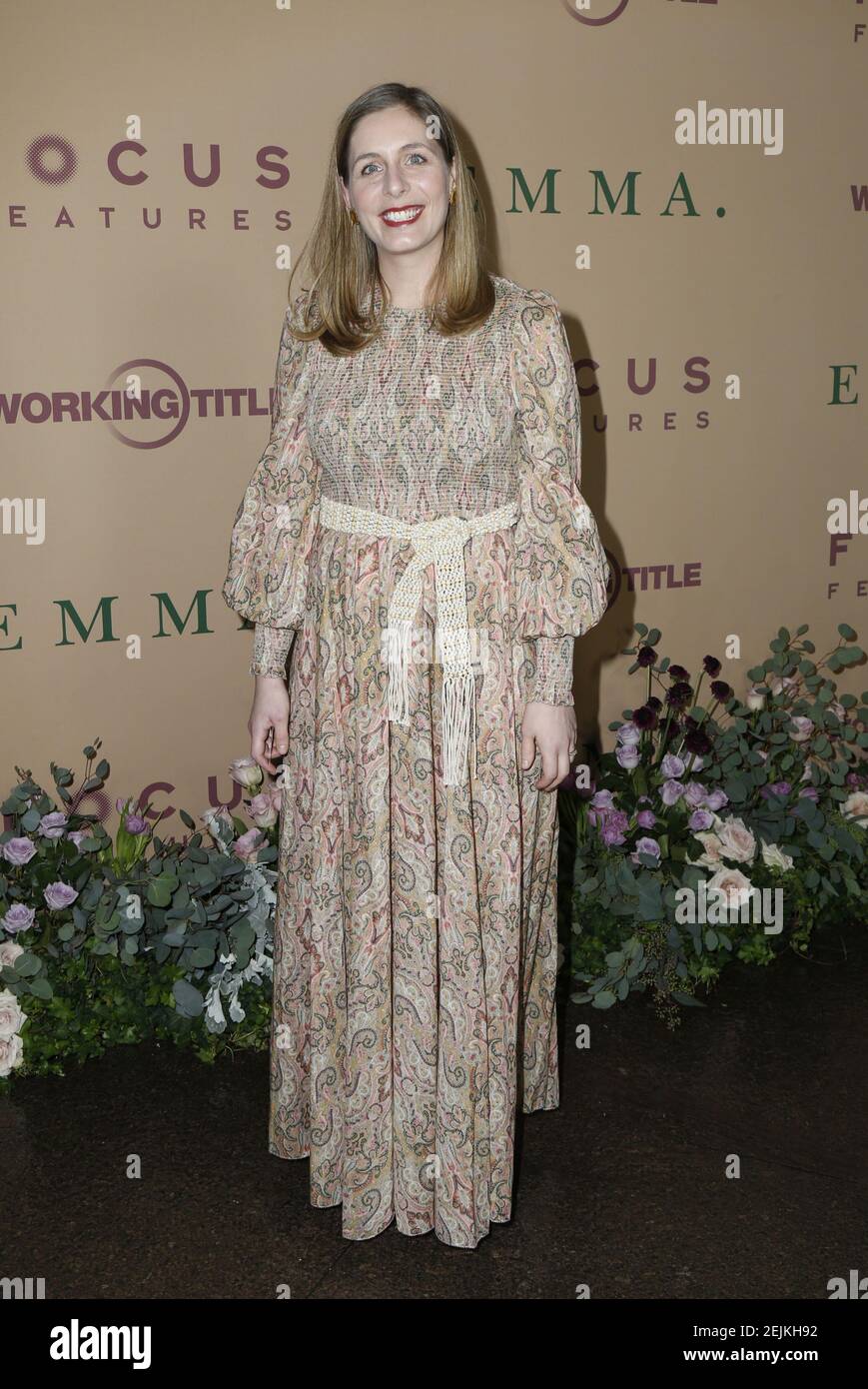 Eleanor Catton walking the red carpet at the Premiere Of Focus Features ...