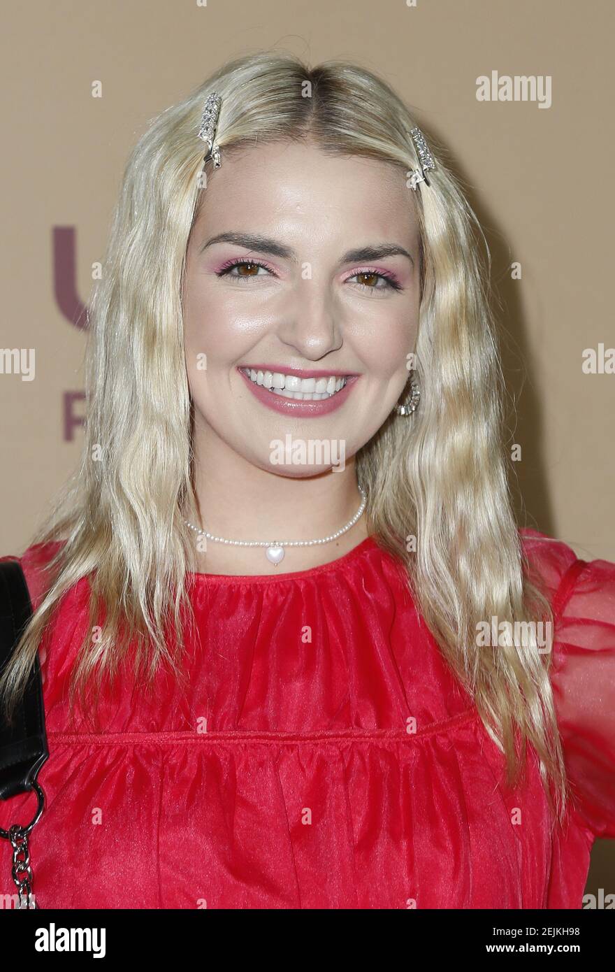 Rydel Lynch walking the red carpet at the Premiere Of Focus Features ...