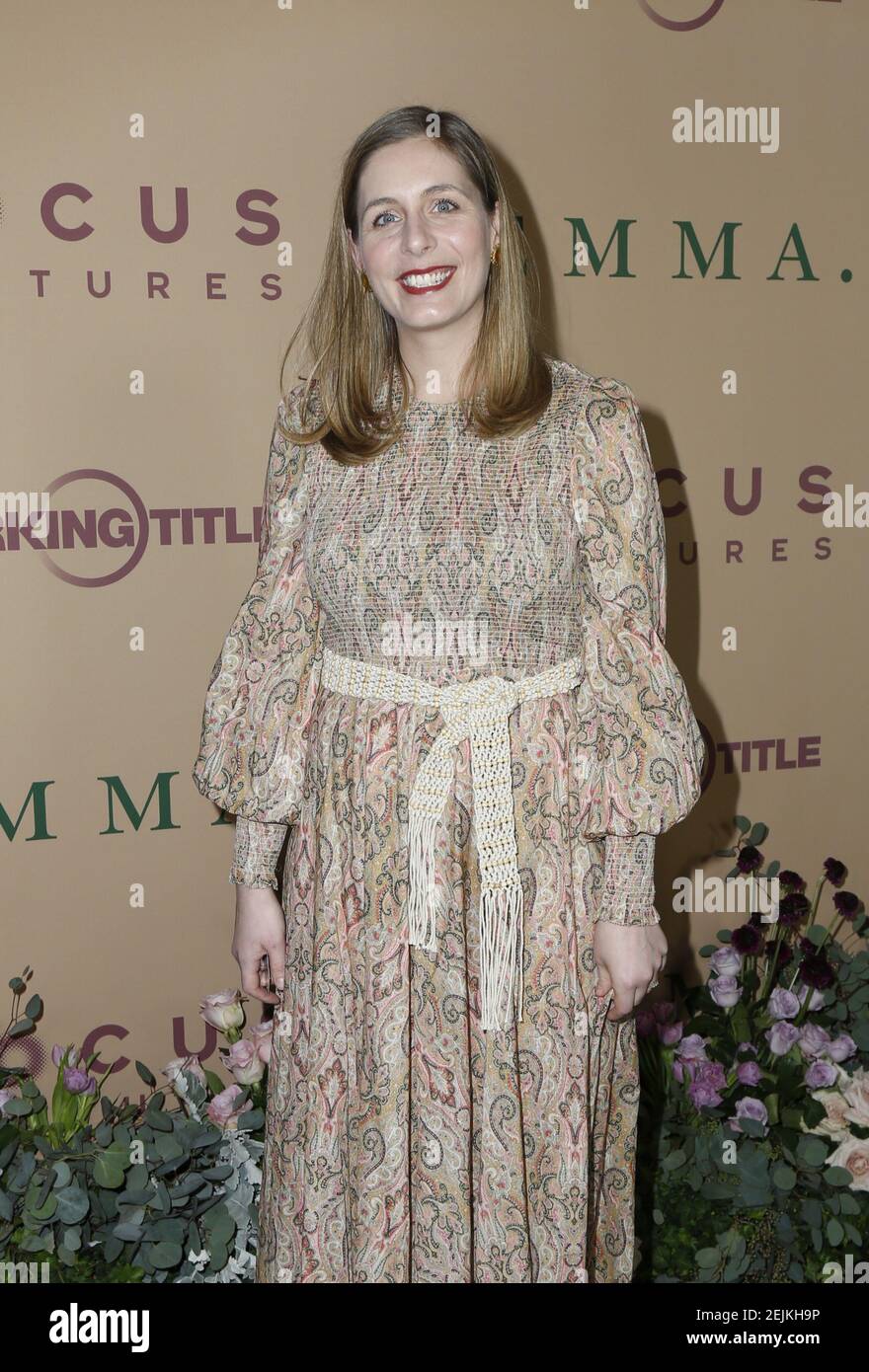 Eleanor Catton walking the red carpet at the Premiere Of Focus Features ...