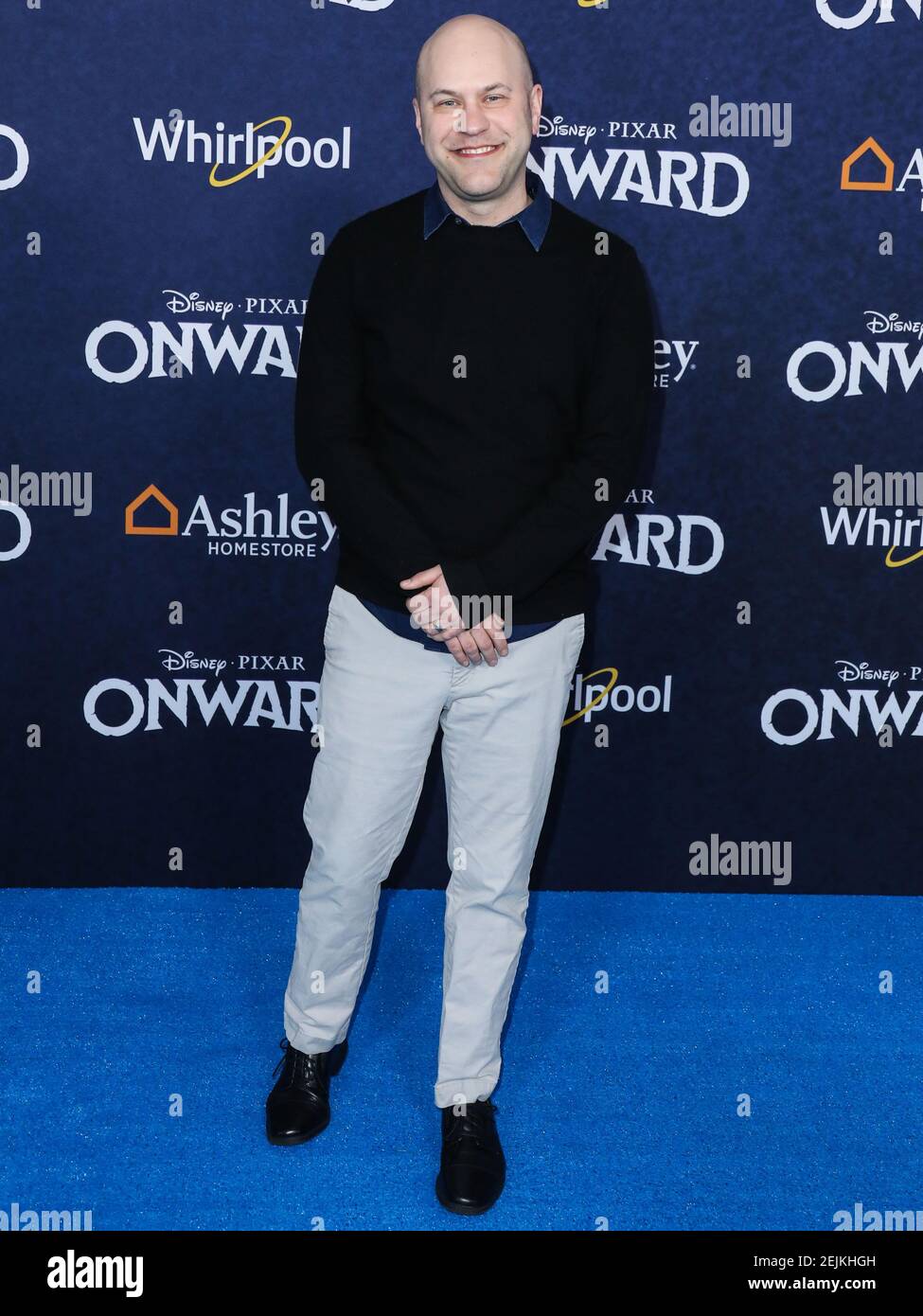 HOLLYWOOD, LOS ANGELES, CALIFORNIA, USA - FEBRUARY 18: Director Dan ...