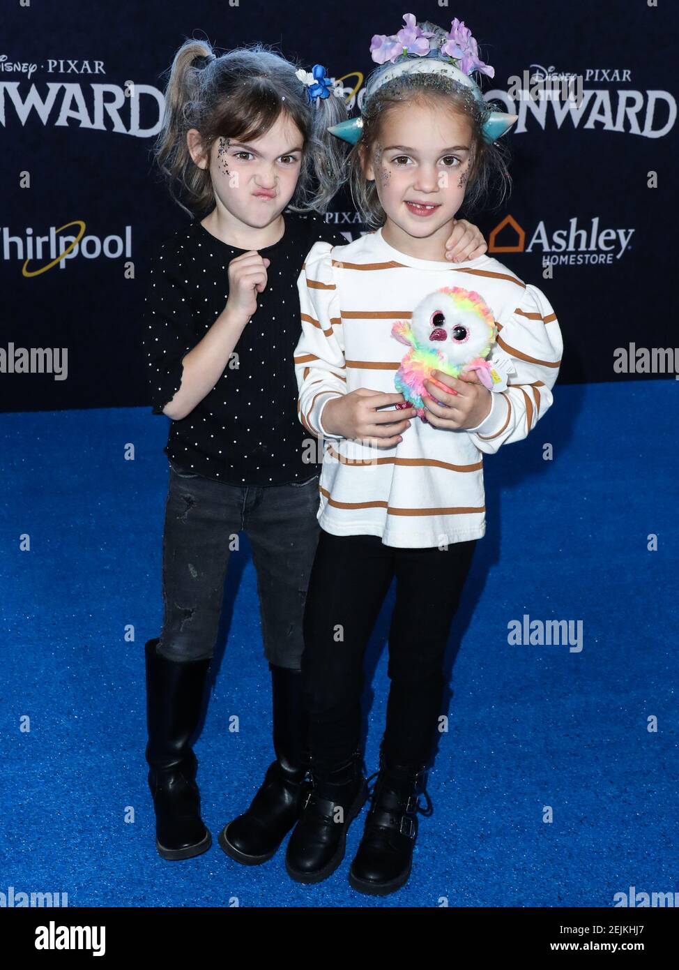 HOLLYWOOD, LOS ANGELES, CALIFORNIA, USA - FEBRUARY 18: Mila Stauffer ...