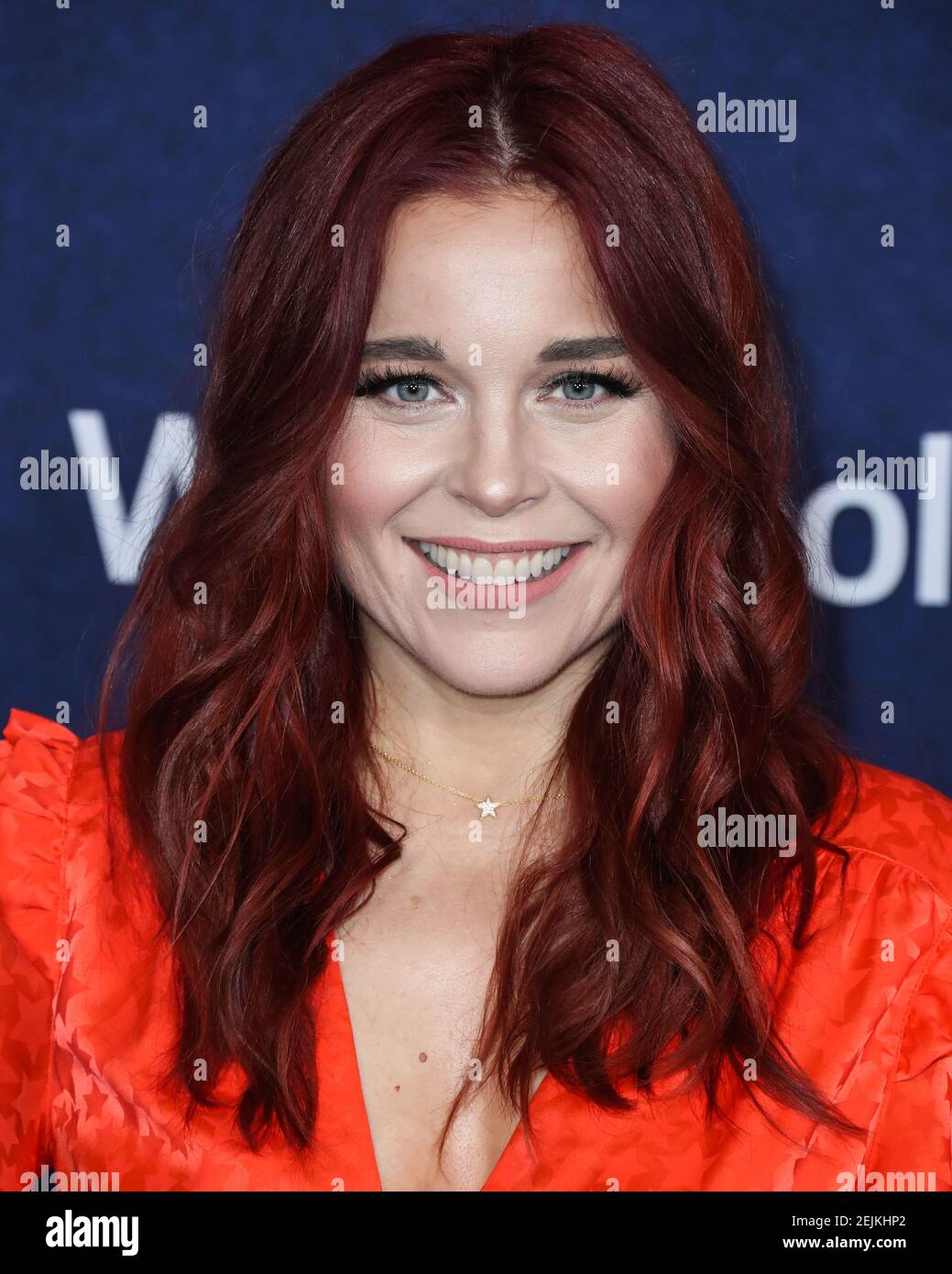 HOLLYWOOD, LOS ANGELES, CALIFORNIA, USA - FEBRUARY 18: Erin Robinson ...