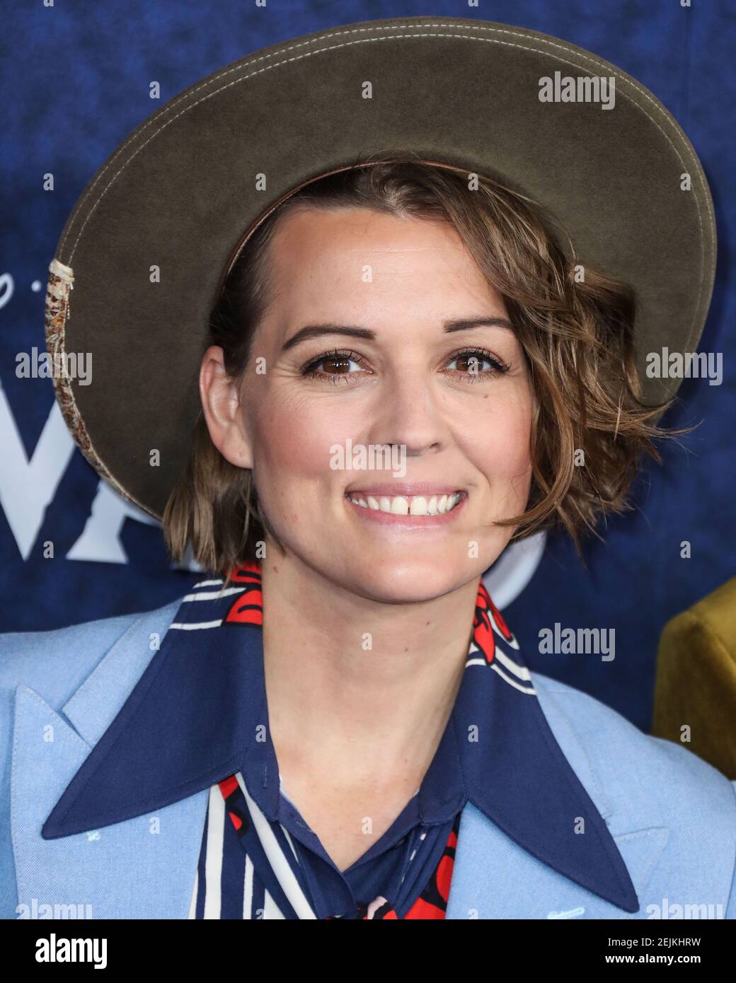 HOLLYWOOD, LOS ANGELES, CALIFORNIA, USA - FEBRUARY 18: Singer Brandi ...