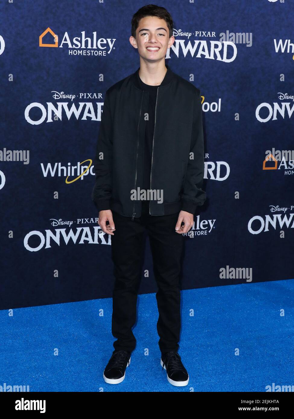 HOLLYWOOD, LOS ANGELES, CALIFORNIA, USA - FEBRUARY 18: Max Torina ...