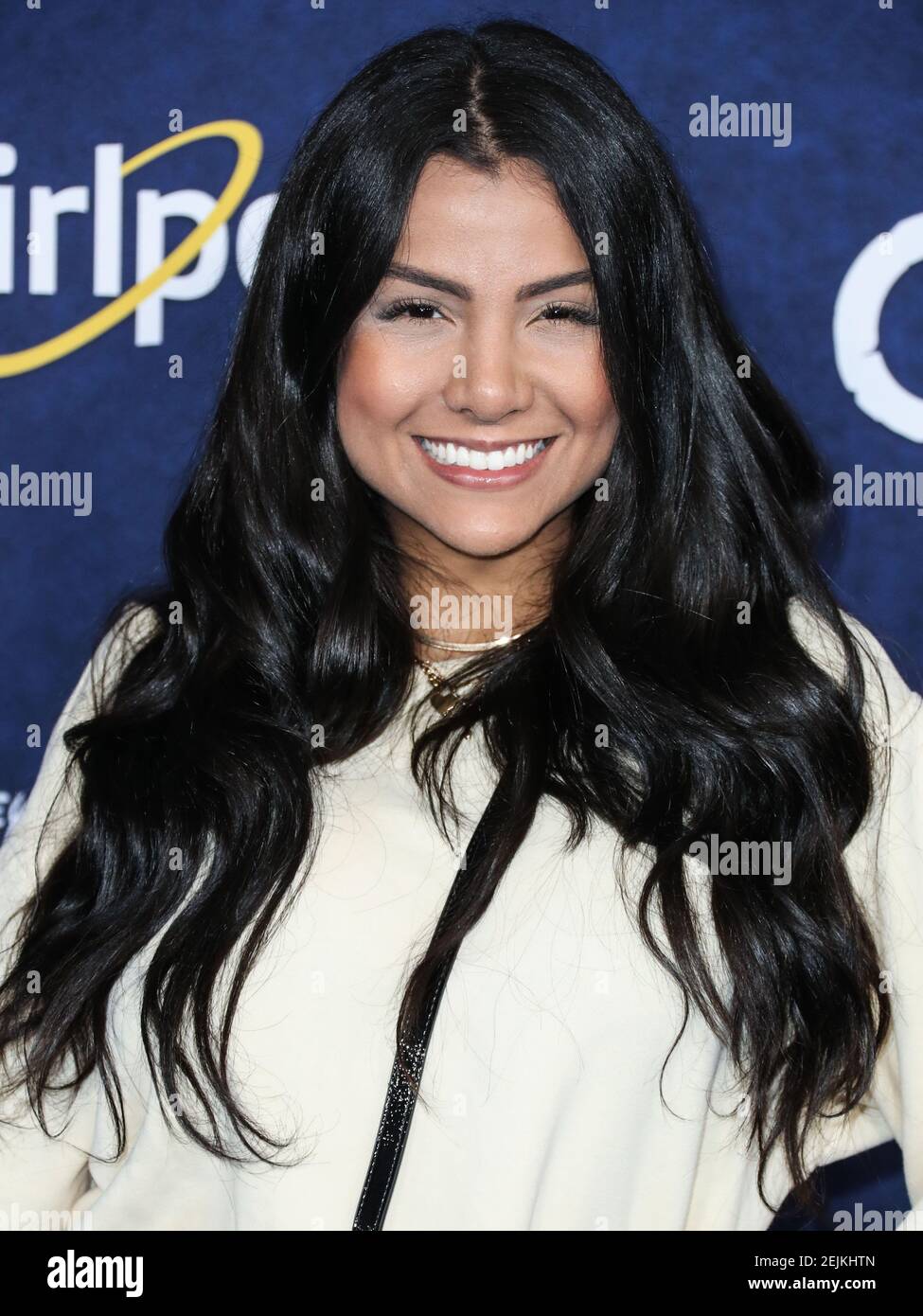 HOLLYWOOD, LOS ANGELES, CALIFORNIA, USA - FEBRUARY 18: Dani Diz arrives ...
