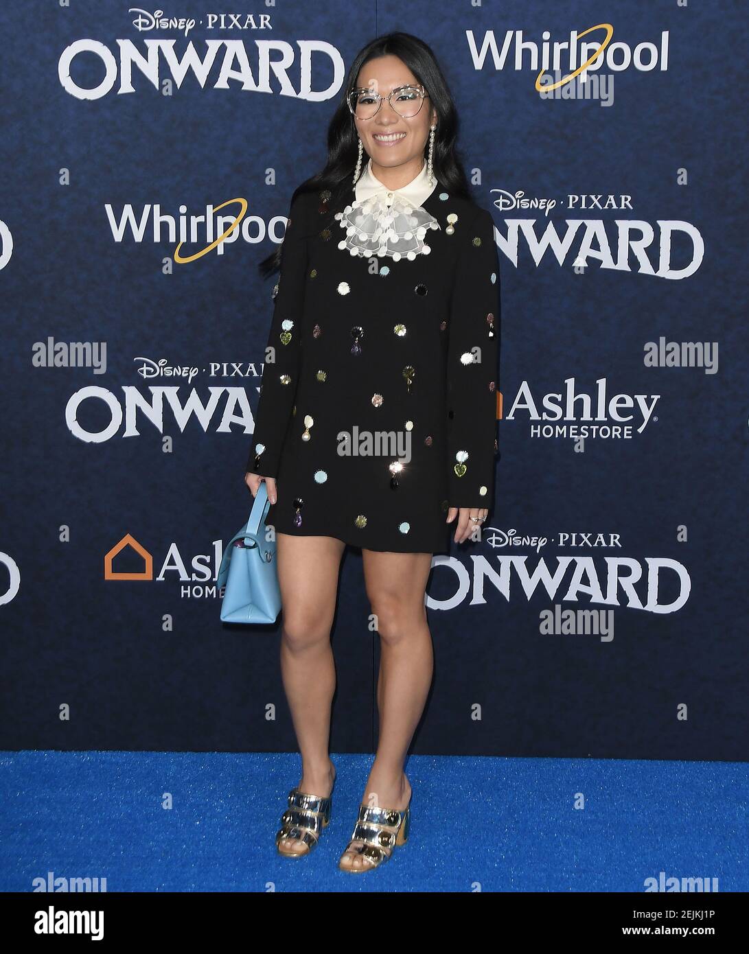 Ali Wong arrives at the Disney And Pixar's ONWARD World Premiere held ...