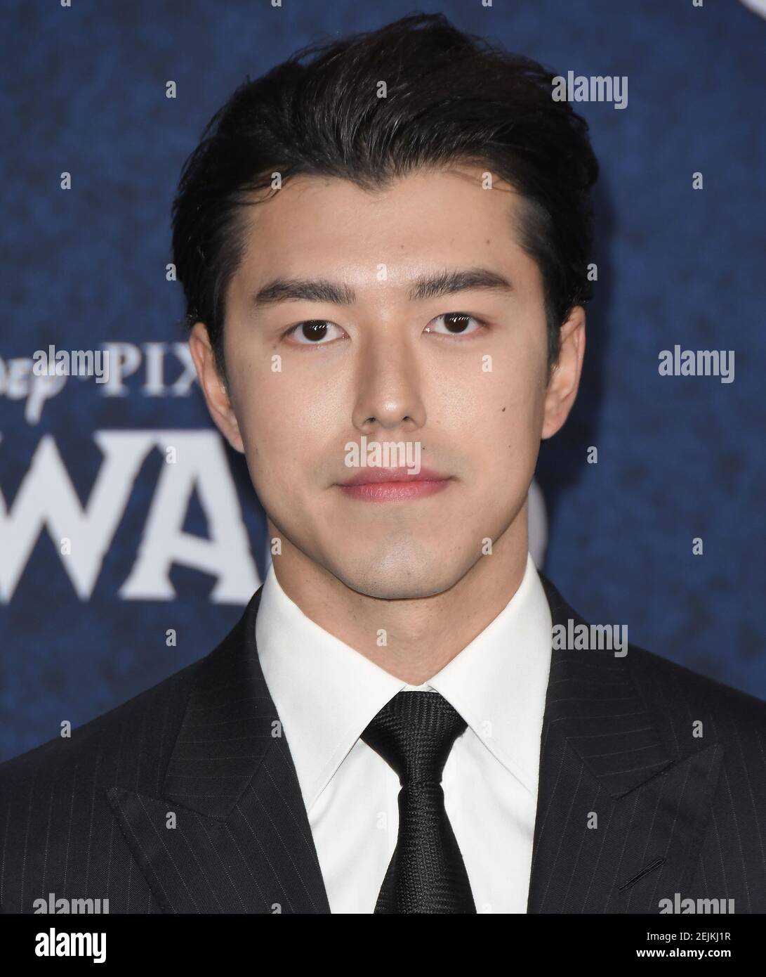 Naphat Siangsomboon arrives at the Disney And Pixar's ONWARD World ...