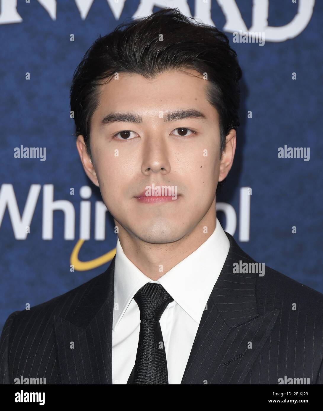 Naphat Siangsomboon arrives at the Disney And Pixar's ONWARD World ...