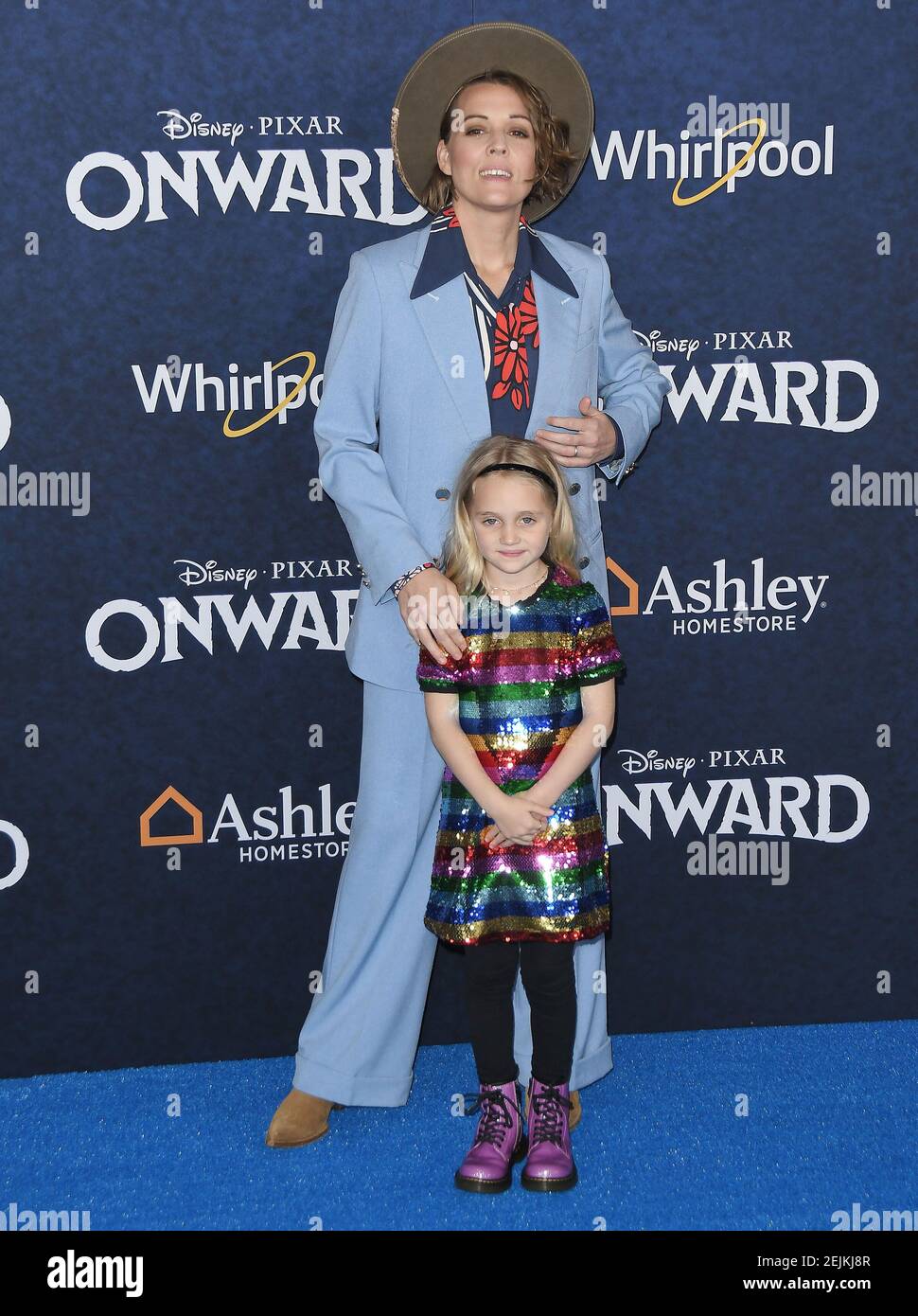 (L-R) Brandi Carlile and Evangeline Ruth Carlile at the Disney And ...