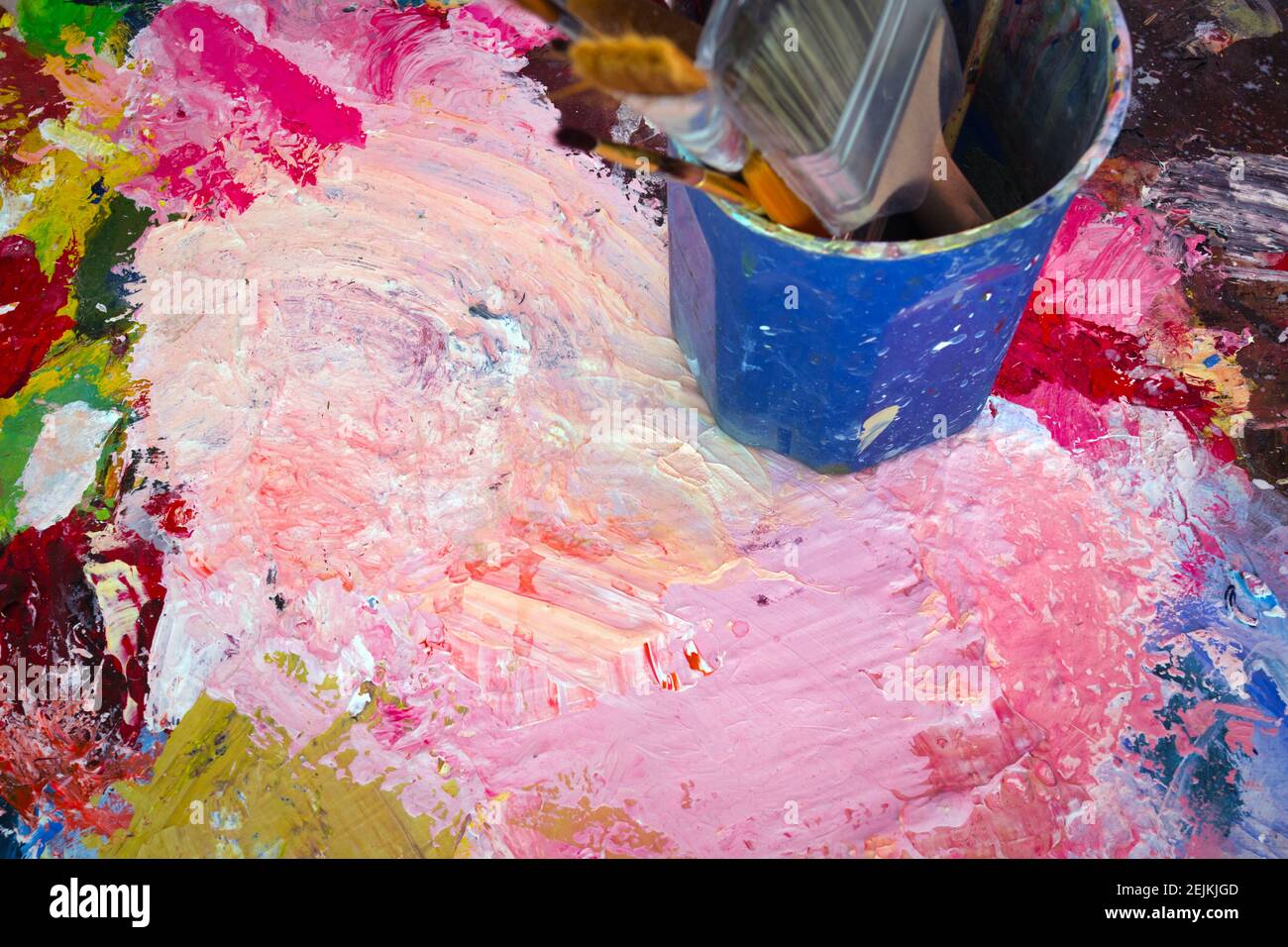 Oil paint stains hi-res stock photography and images - Alamy