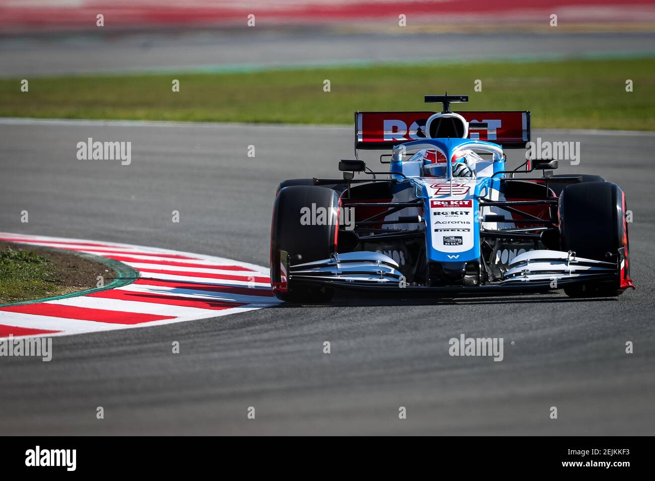 George Russell of Rokit Williams Racing Team in action during the ...