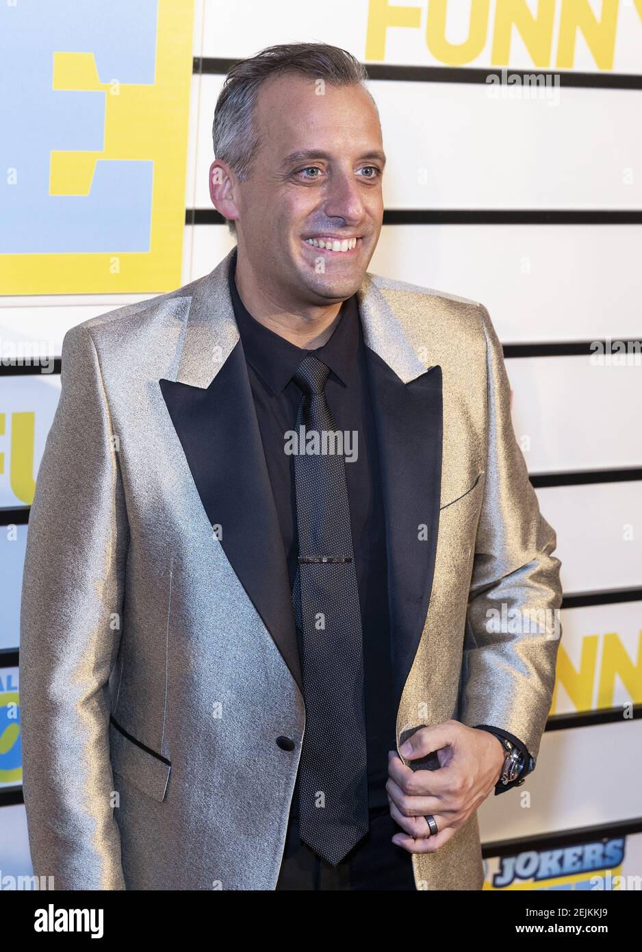 Joe Joseph Gatto attends premiere of Impractical Jokers: The Movie at ...