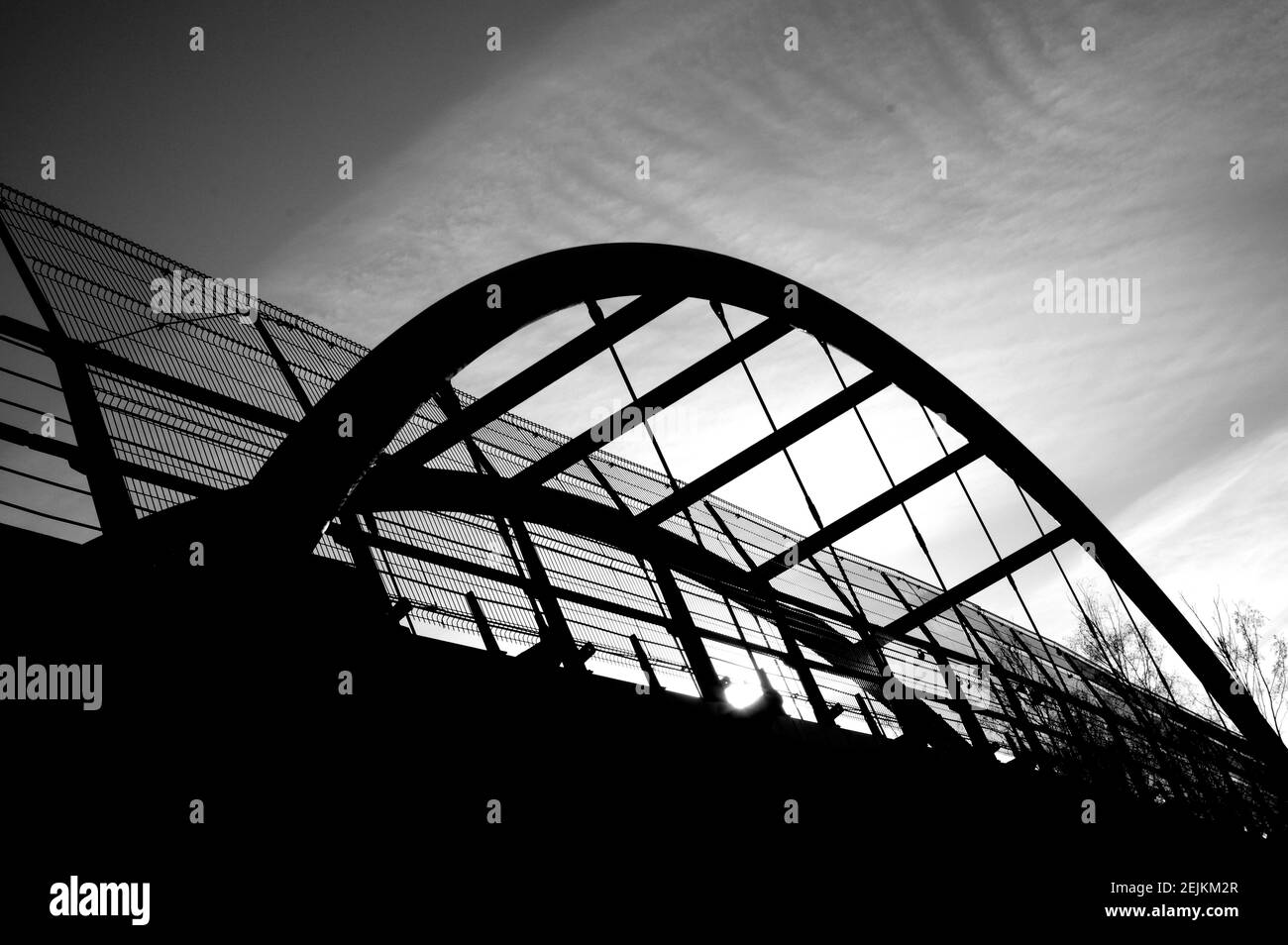 Abstract architectural features, bridge close-up Stock Photo - Alamy