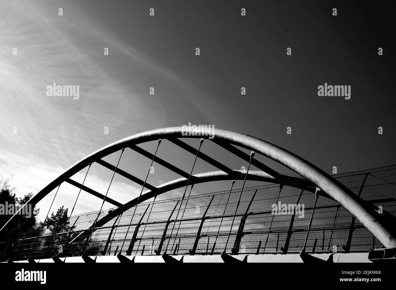 Abstract architectural features, bridge close-up Stock Photo - Alamy