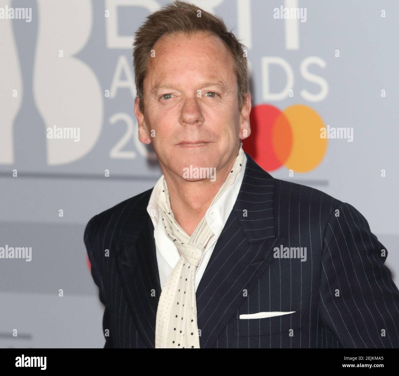 Kiefer Sutherland attends the 40th Brit Awards Red Carpet arrivals at ...