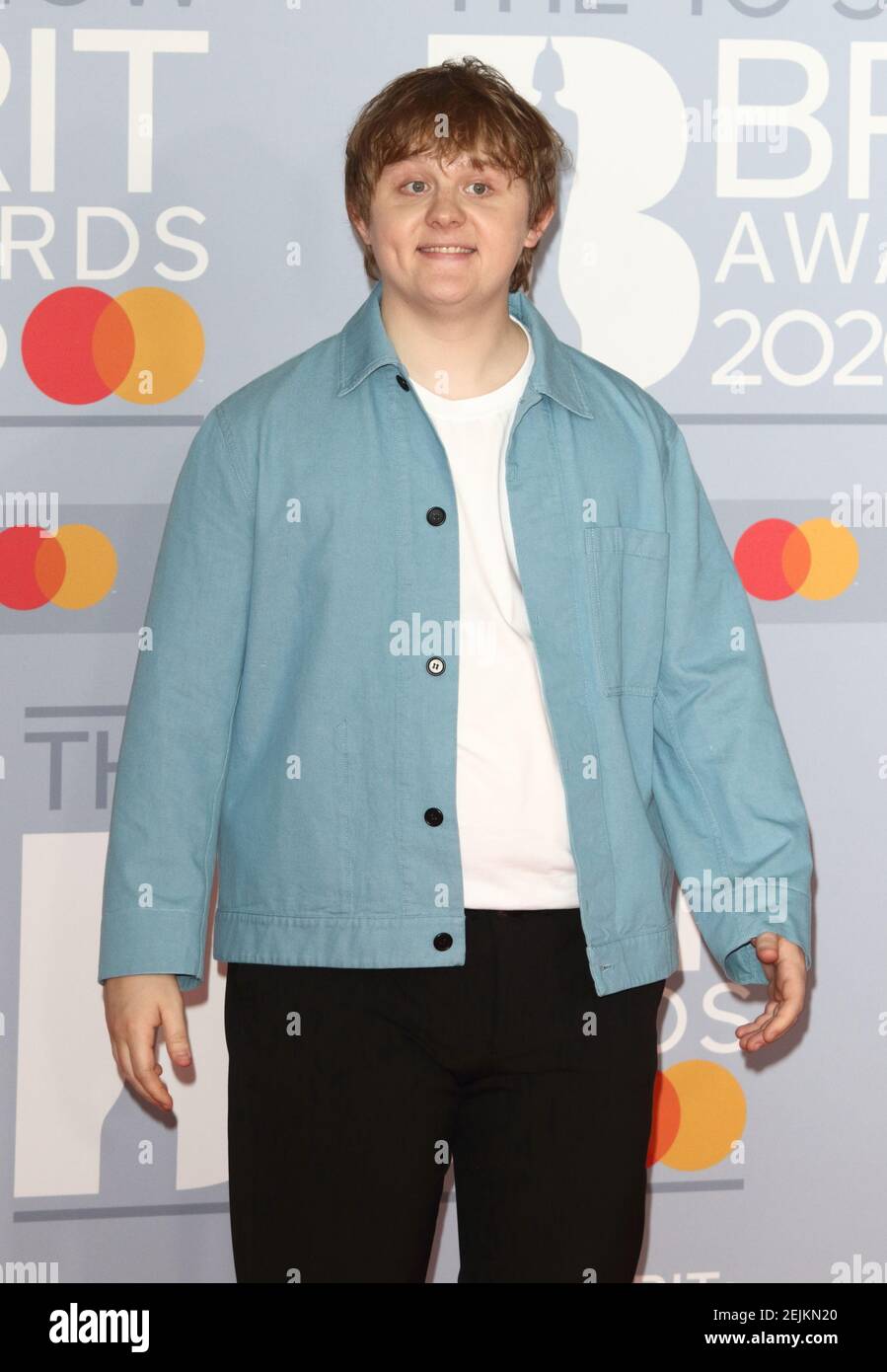 Lewis Capaldi attends the 40th Brit Awards Red Carpet arrivals at The ...