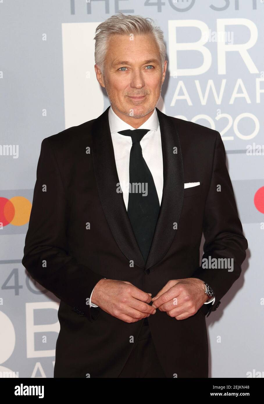 Martin Kemp attends the 40th Brit Awards Red Carpet arrivals at The O2 ...