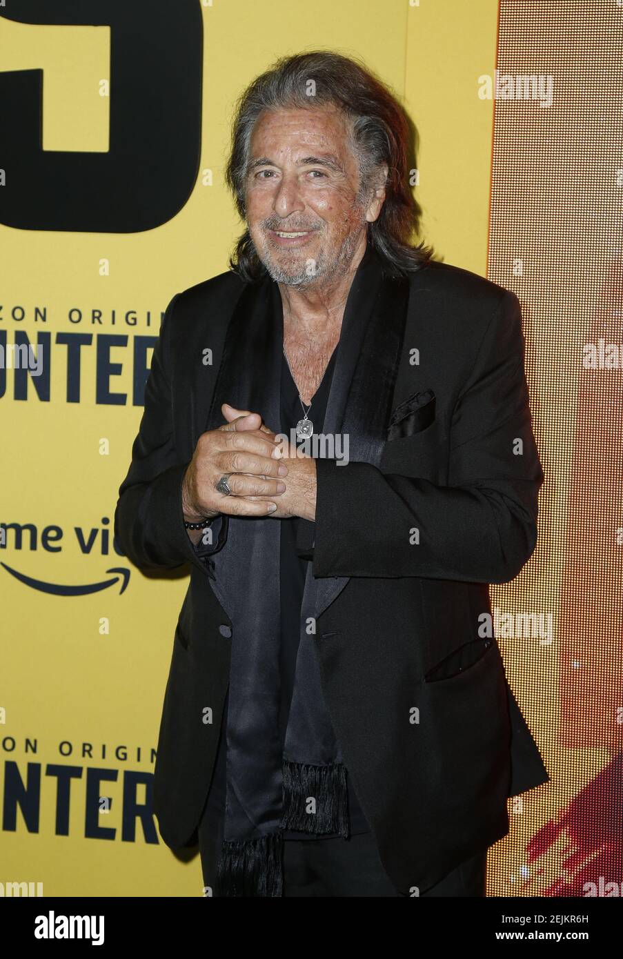 Al Pacino walking the red carpet at the Premiere of Amazon Prime Video ...