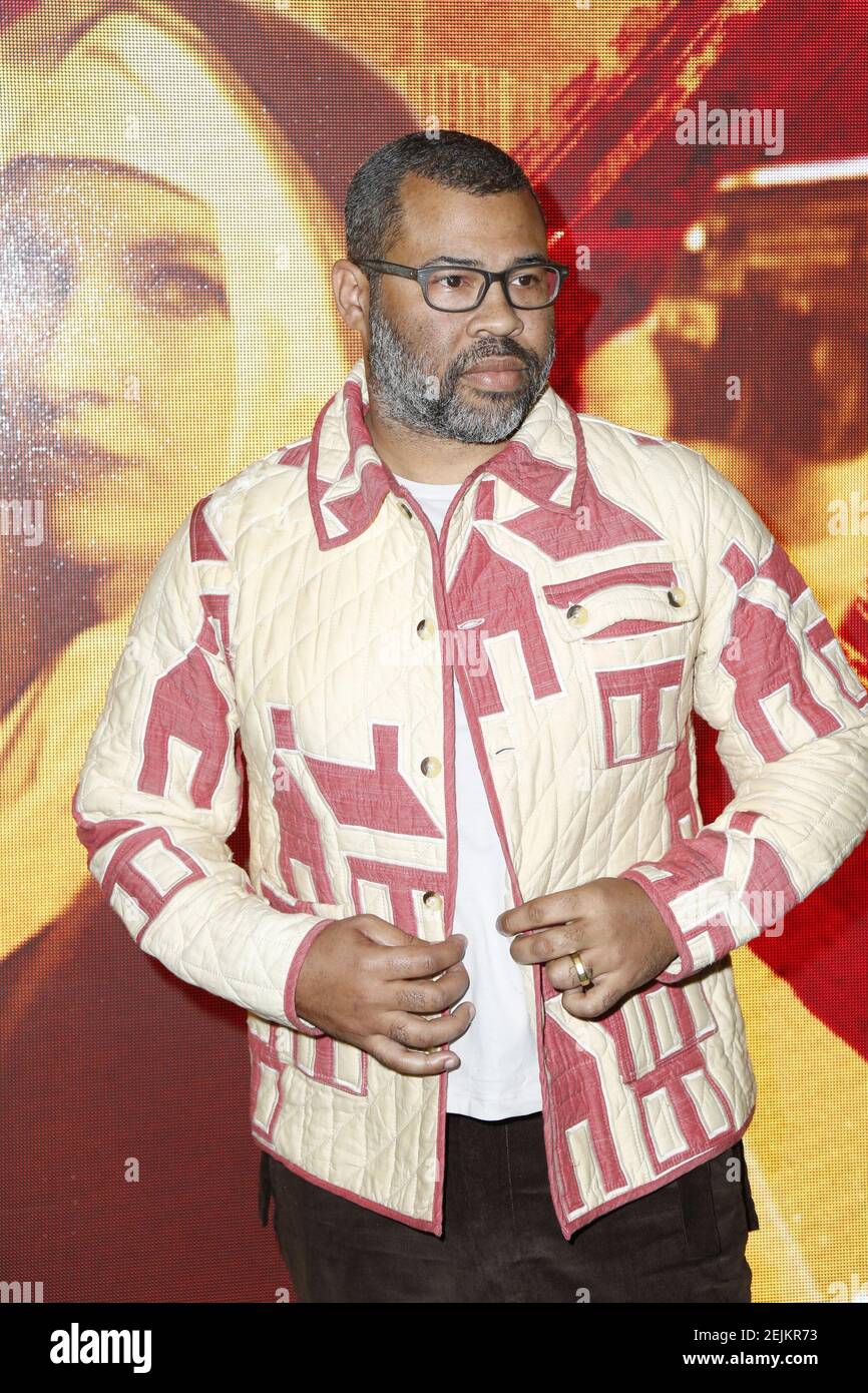 Jordan Peele walking the red carpet at the Premiere of Amazon Prime ...