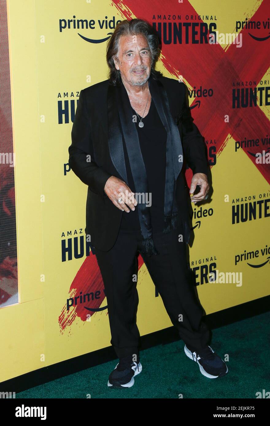 Al Pacino walking the red carpet at the Premiere of Amazon Prime Video ...