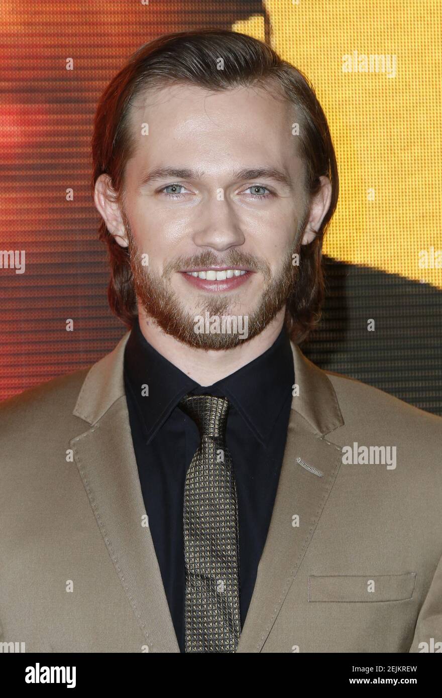 Greg Austin walking the red carpet at the Premiere of Amazon Prime ...