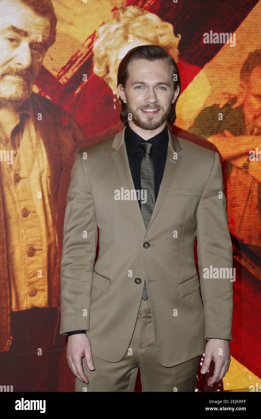 Greg Austin walking the red carpet at the Premiere of Amazon Prime ...