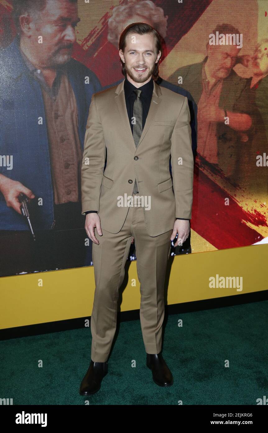 Greg Austin walking the red carpet at the Premiere of Amazon Prime ...