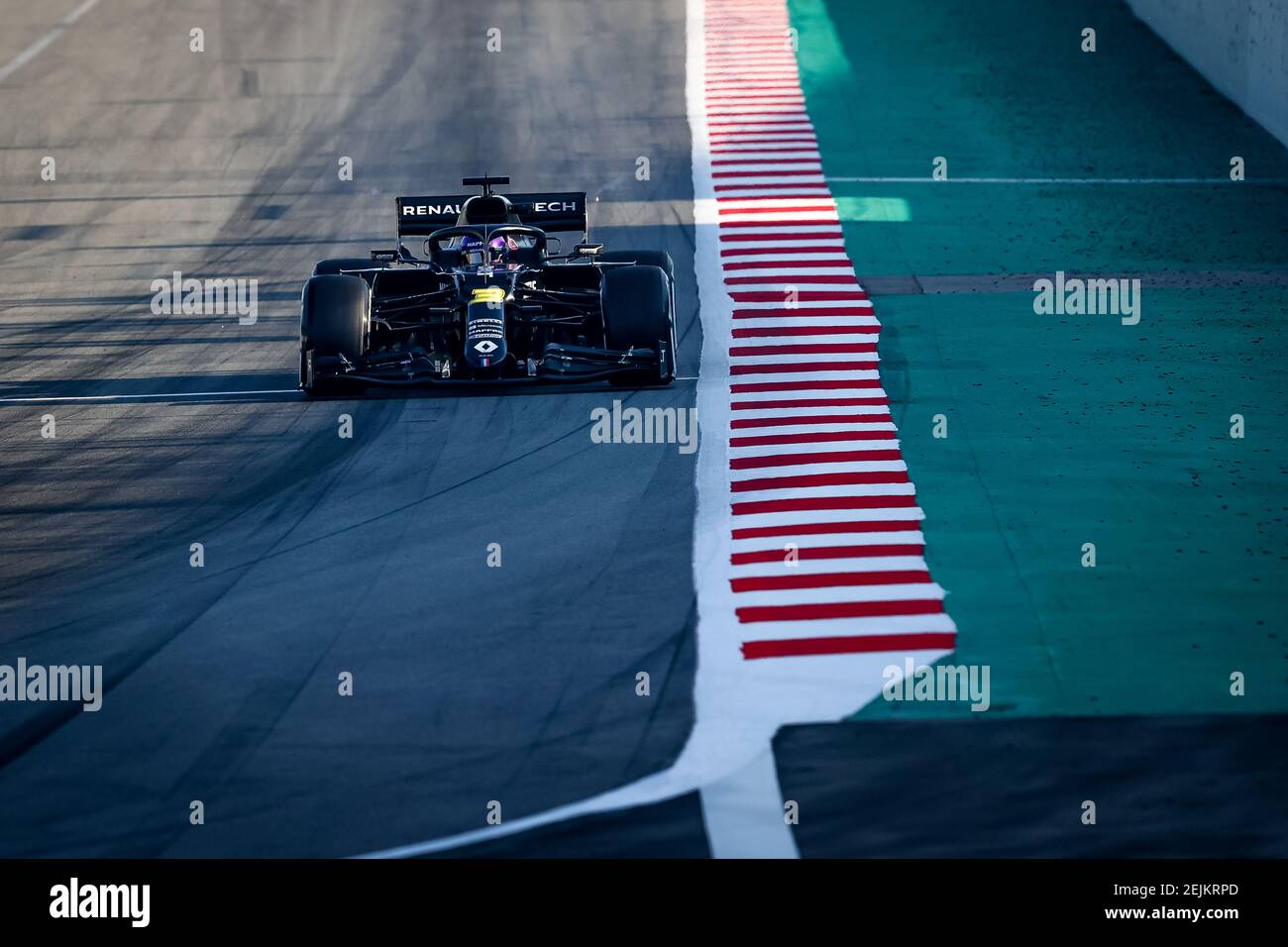 Daniel Ricciardo of Renault F1 Team seen in action during the morning ...