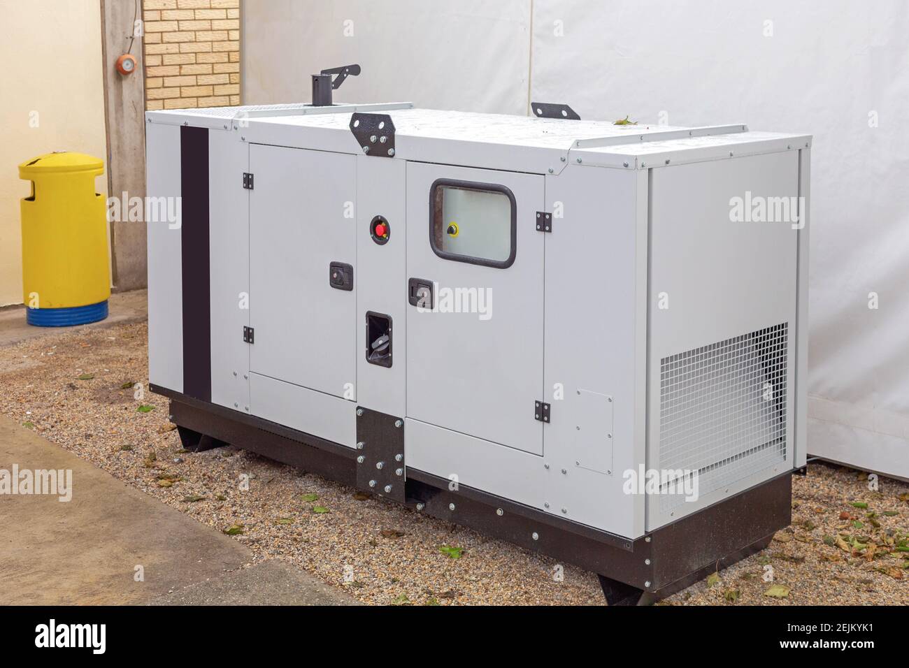 Auxiliary Electric Power Generator for Emergency Use Stock Photo - Alamy