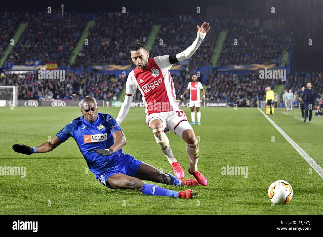 GETAFE, 20-02-2020 , Coliseum Alfonso PŽrez , UEFA Europa League ...