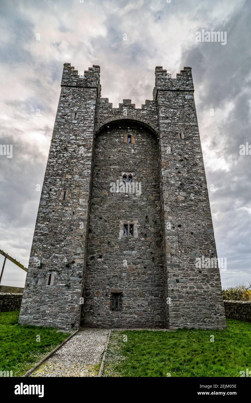 Strangford, Northern Ireland. 3rd May, 2016. Kilclief Castle is a ...