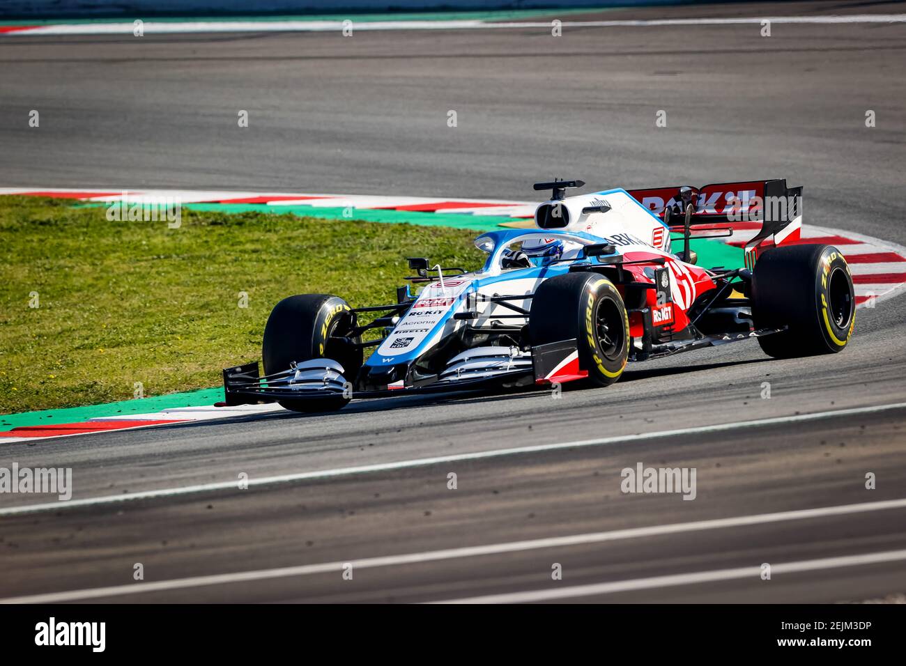 Nicholas Latifi of Rokit Williams Racing Team seen in action during ...