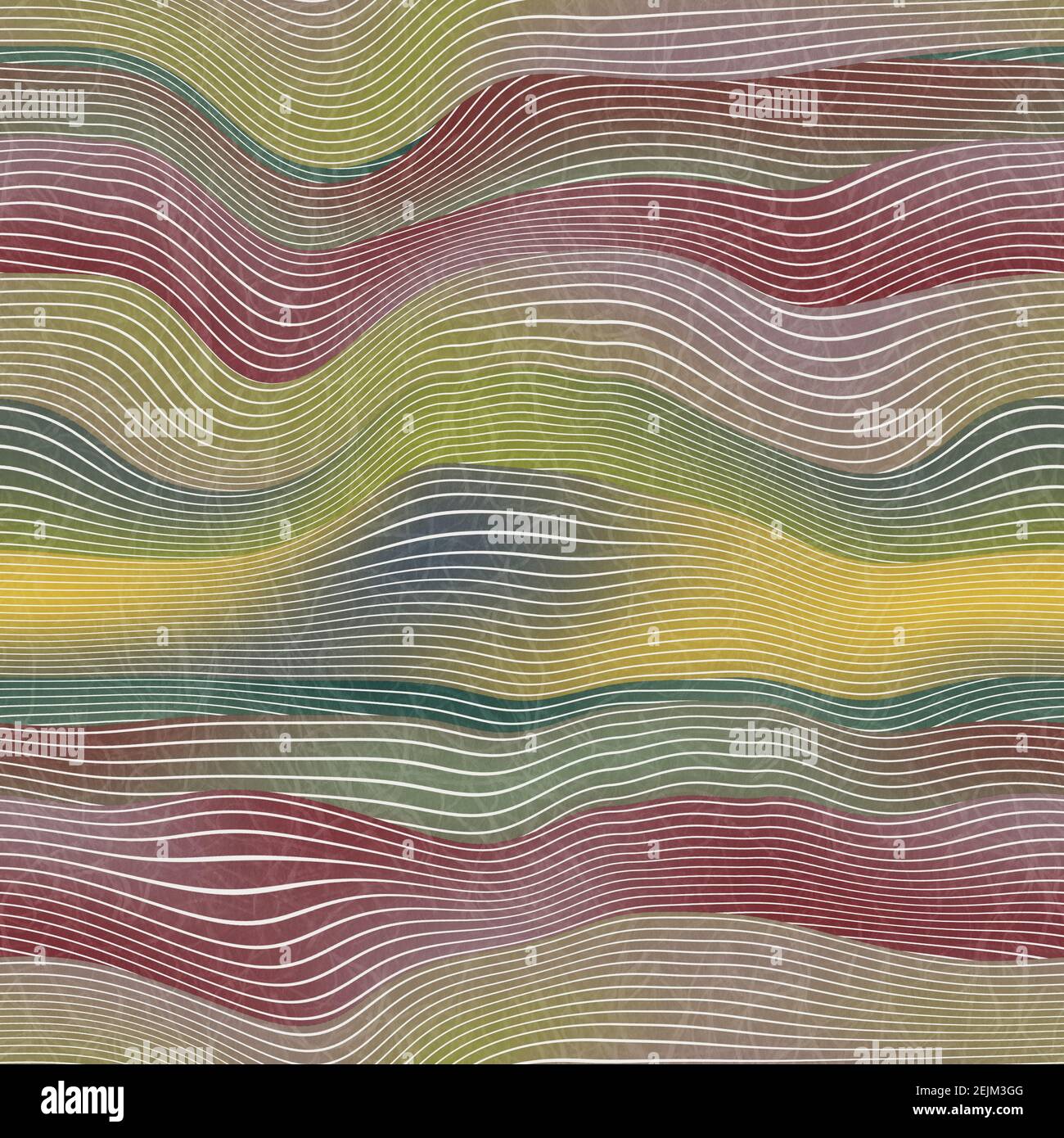 Seamless natural landscape hill pattern for print Stock Photo - Alamy