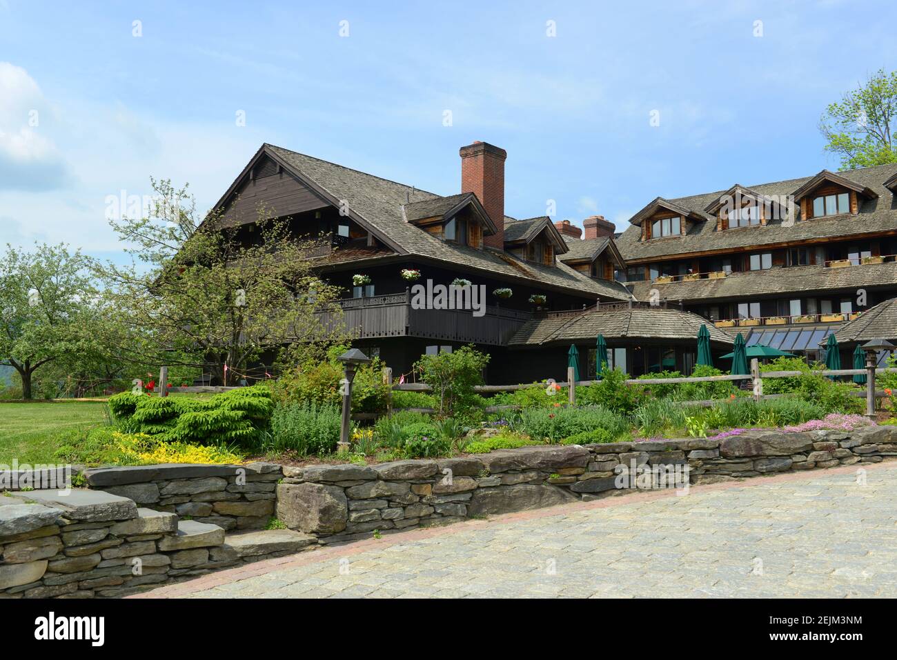 Trapp Family Lodge, Stowe, Vermont, USA. Trapp Family Lodge is an ...