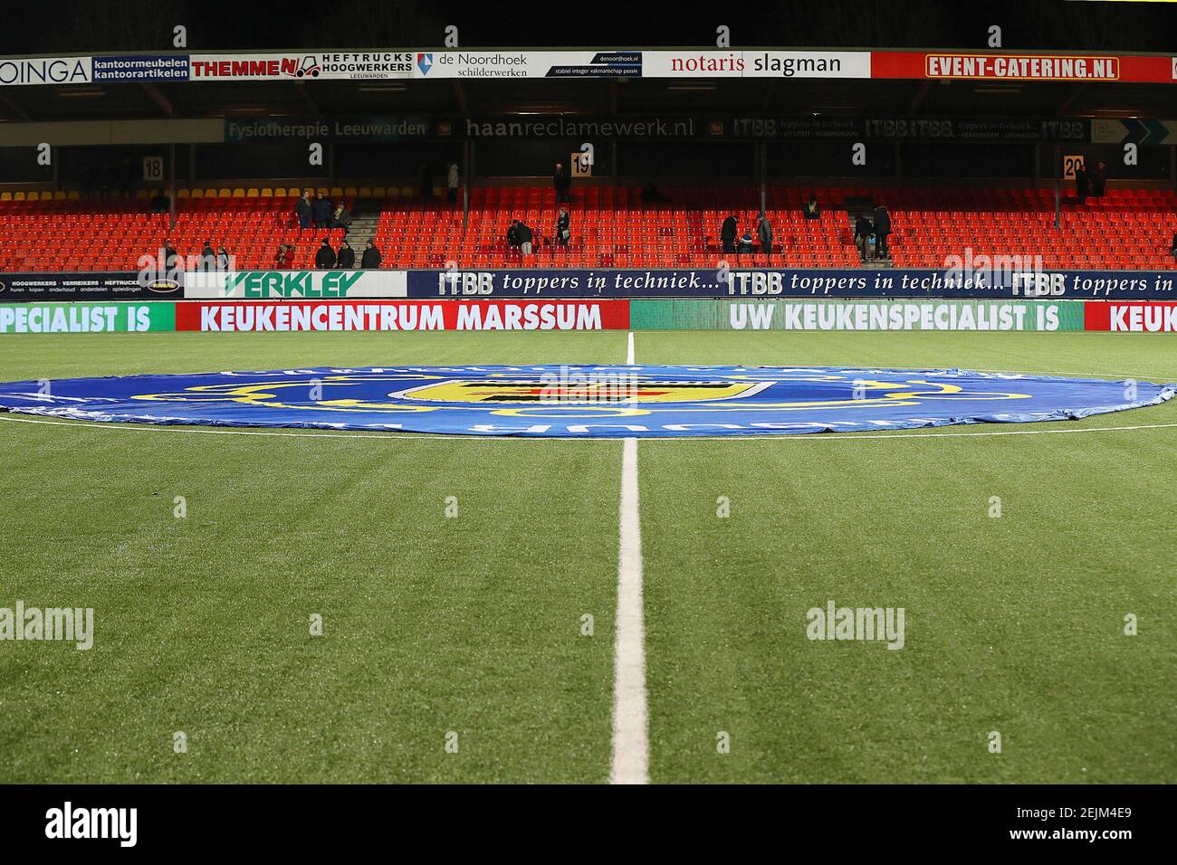 LEEUWARDEN, 21-02-2020, Cambuur Stadium, Dutch football Keuken Kampioen ...