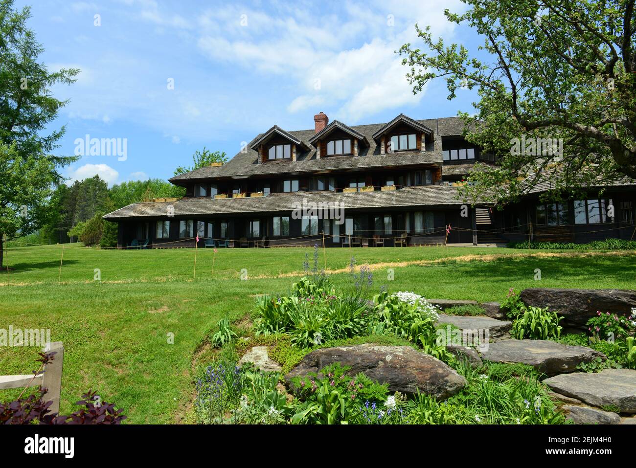 Trapp Family Lodge, Stowe, Vermont, USA. Trapp Family Lodge is an ...